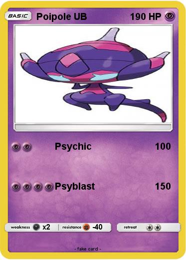 Pokémon Poipole UB - Psychic - My Pokemon Card