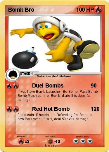 Pokémon Bomb Bro 5 5 - Duel Bombs - My Pokemon Card