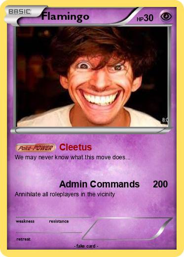 Pokémon Flamingo 118 118 - Cleetus - My Pokemon Card