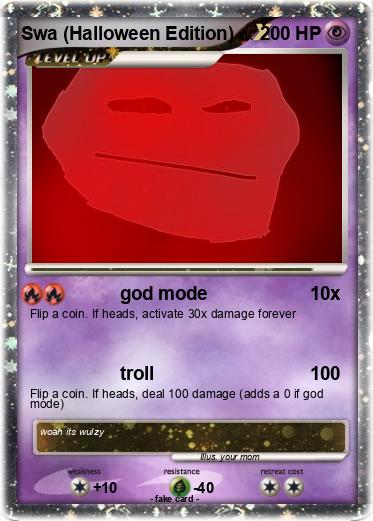 Pokémon Swa Halloween Edition - god mode - My Pokemon Card