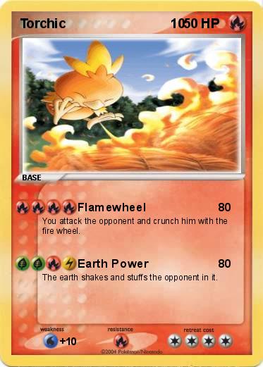 Pokémon Torchic 10 10 - Flamewheel - My Pokemon Card