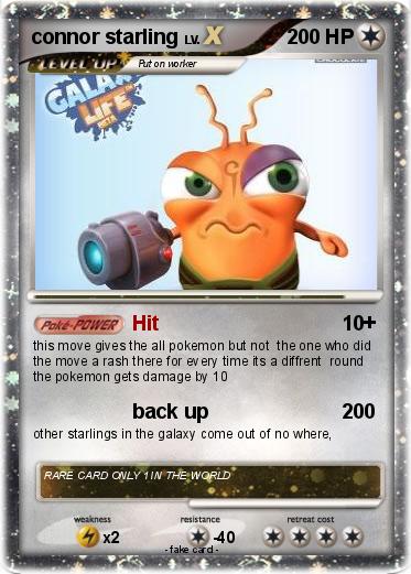 Pokémon connor starling - Hit - My Pokemon Card