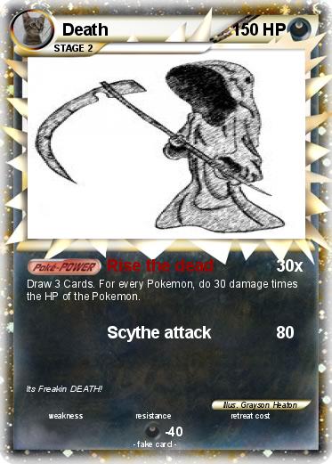 Pokémon Death 1325 1325 - Rise the dead - My Pokemon Card
