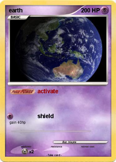 Pokémon earth 563 563 - activate - My Pokemon Card