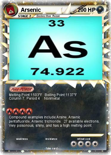 Pokémon Arsenic 4 4 - My Pokemon Card