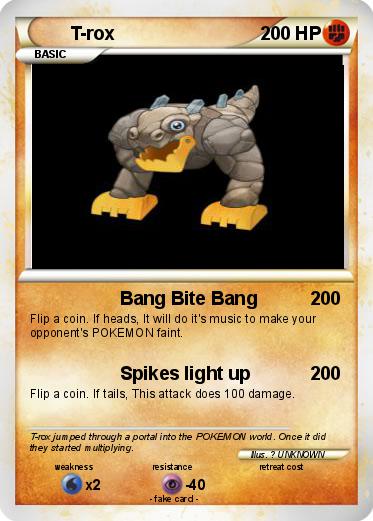Pokémon T rox 7 7 - Bang Bite Bang - My Pokemon Card