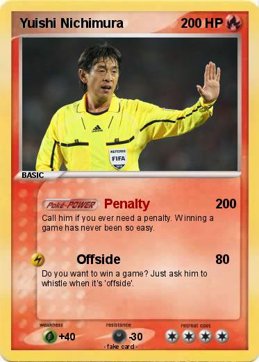 Pokémon Yuishi Nichimura - Penalty - My Pokemon Card