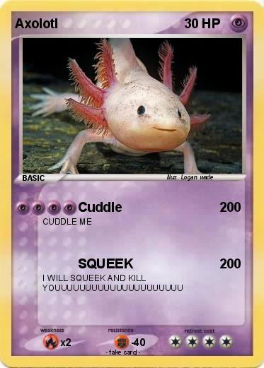 Pokémon Axolotl 238 238 - Cuddle - My Pokemon Card
