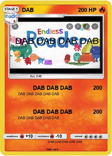 Pokémon DAB 367 367 - DAB DAB DAB - My Pokemon Card