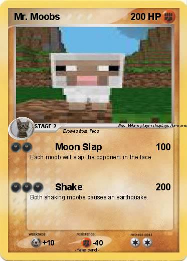 Pokémon Mr Moobs - Moon Slap - My Pokemon Card