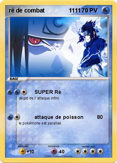 Pokémon re de combat 1111 1111 - SUPER Ré - Ma carte Pokémon