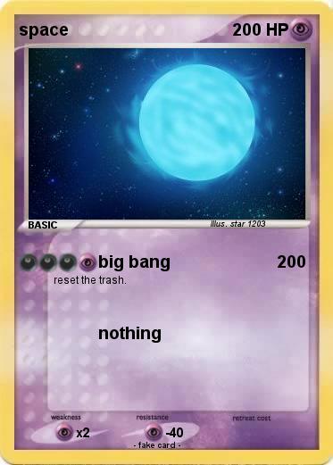 Pokémon space 980 980 - big bang - My Pokemon Card