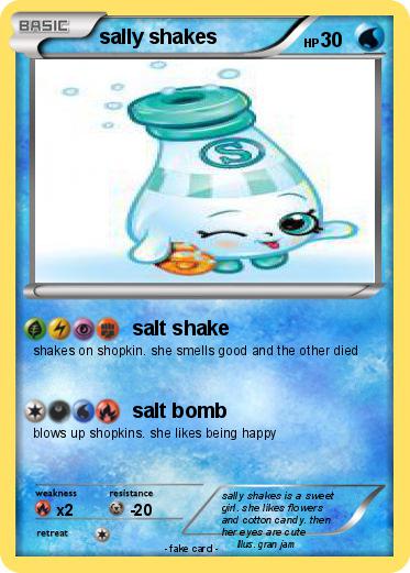 Pokémon sally shakes 1 1 - salt shake - My Pokemon Card