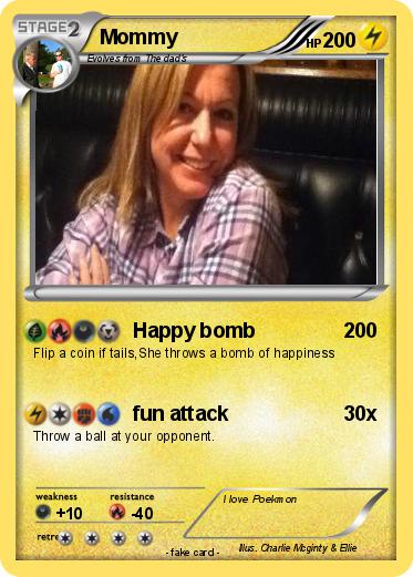 Pokémon Mommy 173 173 - Happy bomb - My Pokemon Card