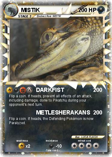 Pokémon MISTIK 2 2 - DARKFIST - My Pokemon Card