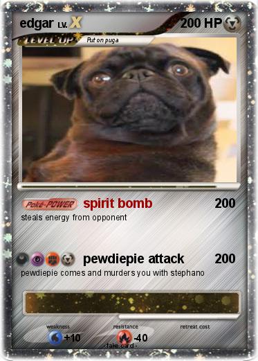 Pokémon edgar 77 77 - spirit bomb - My Pokemon Card