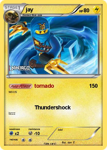 Pokémon jay 919 919 - tornado - My Pokemon Card