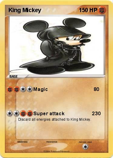 Pokémon King Mickey 2 2 - Magic - My Pokemon Card