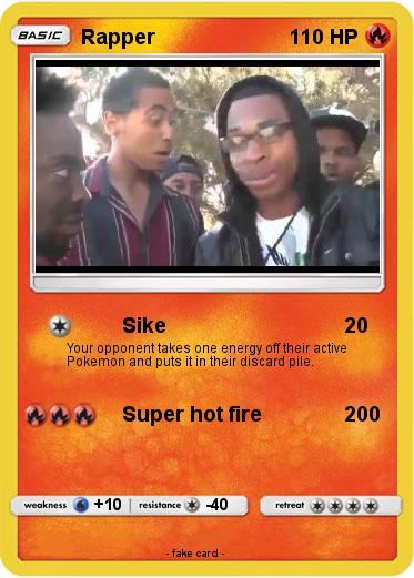 Pokémon Rapper 59 59 - Sike - My Pokemon Card