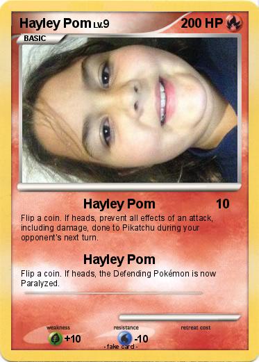 Pokémon Hayley Pom - Hayley Pom - My Pokemon Card