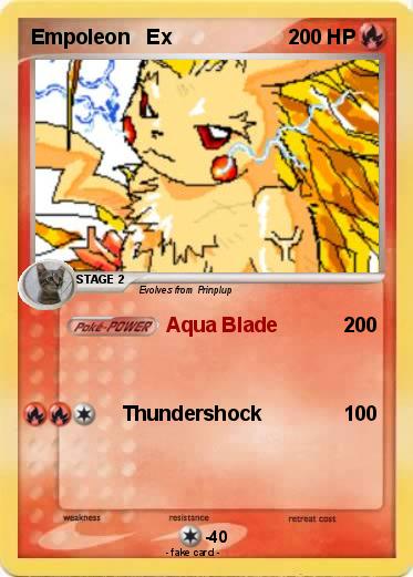 Pokémon Empoleon Ex 19 19 - Aqua Blade - My Pokemon Card