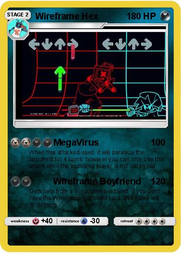 Pokémon Wireframe Hex - MegaVirus - My Pokemon Card