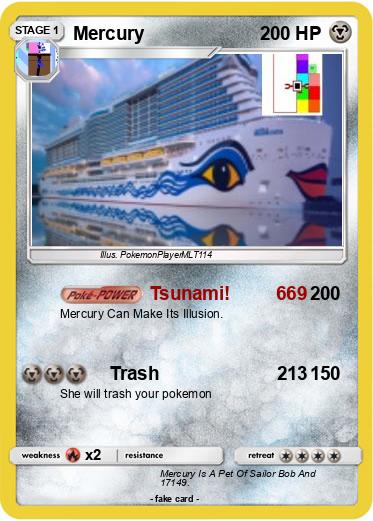Pokémon Mercury 153 153 - Tsunami! 669 - My Pokemon Card