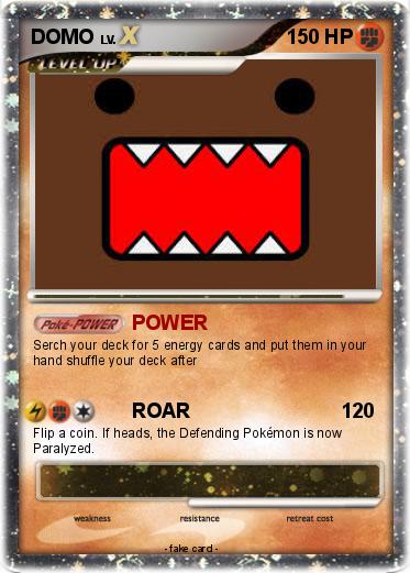 Pokémon DOMO 854 854 - POWER - My Pokemon Card