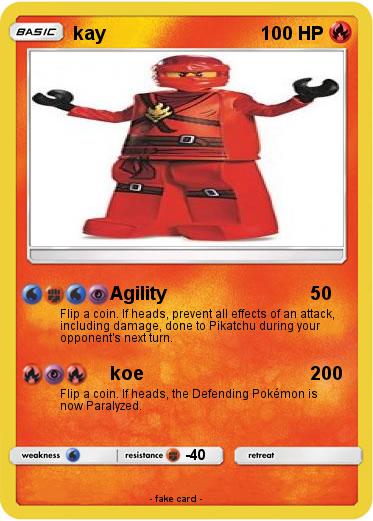 Pokémon kay 80 80 - Agility - My Pokemon Card
