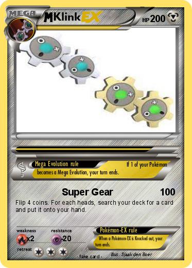 Pokémon Klink 69 69 - Super Gear - My Pokemon Card