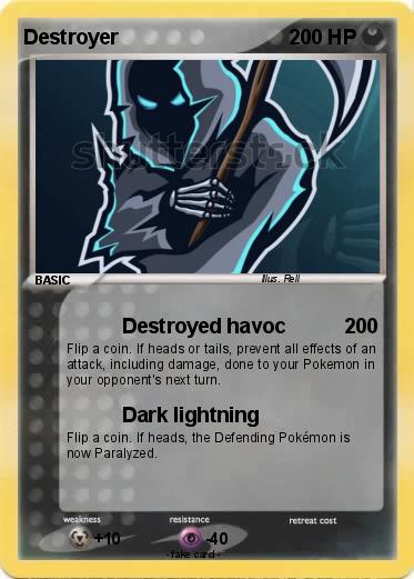 Pokémon Destroyer 1253 1253 - Destroyed havoc - My Pokemon Card