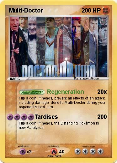 Pokémon Multi Doctor - Regeneration - My Pokemon Card