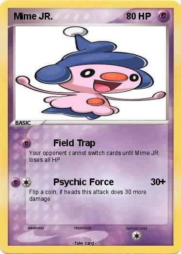 Pokémon Mime JR 38 38 - Field Trap - My Pokemon Card