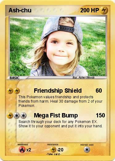 Pokémon Ash chu 1 1 - Friendship Shield - My Pokemon Card