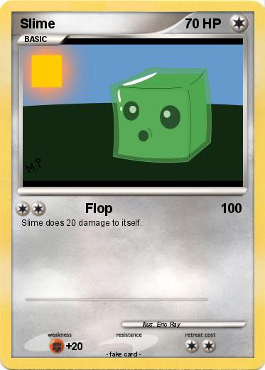 Pokémon Slime 255 255 - Flop - My Pokemon Card