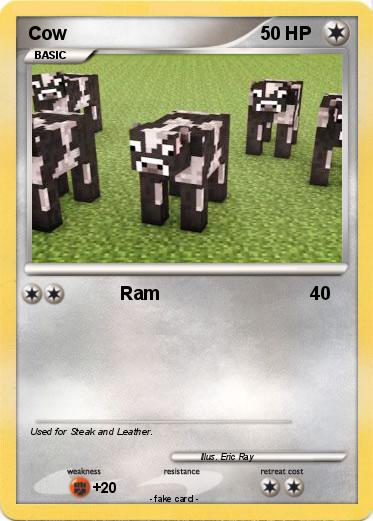 Pokémon Cow 322 322 - Ram - My Pokemon Card