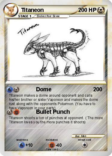 Pokémon Titaneon 8 8 - Dome - My Pokemon Card