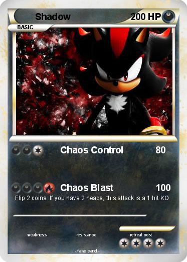Pokémon Shadow 9533 9533 - Chaos Control - My Pokemon Card