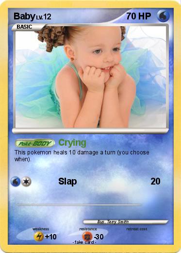 Pokémon Baby 8718 8718 - Crying - My Pokemon Card
