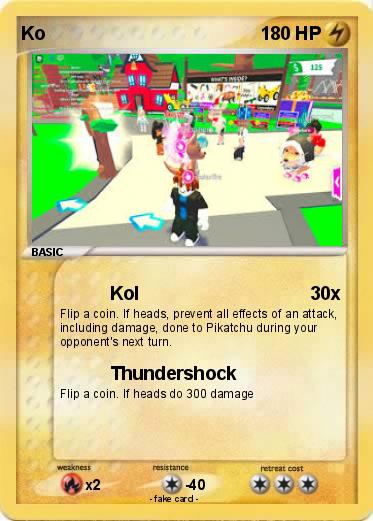 Pokémon 1 180775 180775 - Kol - My Pokemon Card