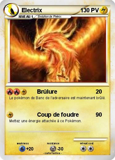 Pokémon Electrix 2 2 - Brûlure - Ma carte Pokémon