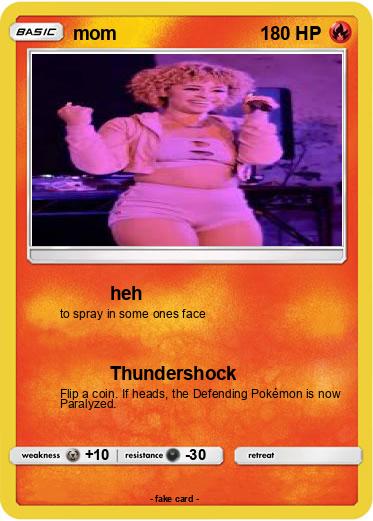 Pokémon mom 1132 1132 - heh - My Pokemon Card