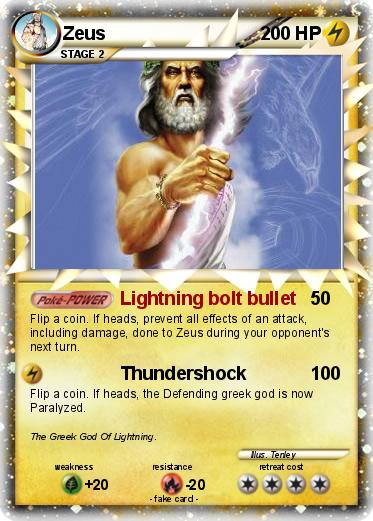 Pokémon Zeus 1903 1903 - Lightning bolt bullet - My Pokemon Card