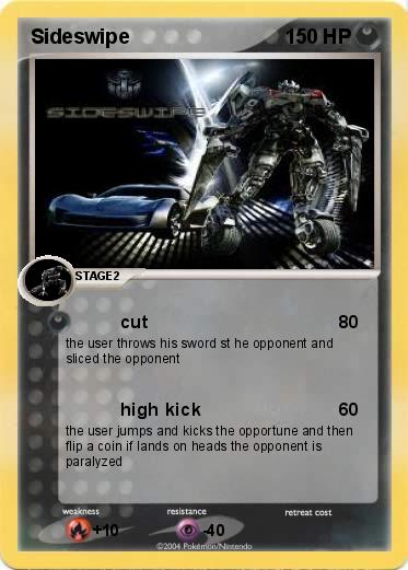 Pokémon Sideswipe 6 6 - cut - My Pokemon Card