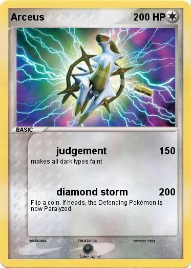 Pokémon Arceus 10902 10902 - judgement - My Pokemon Card