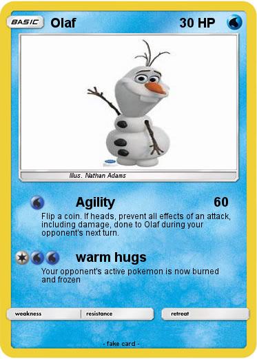 Pokémon Olaf 417 417 - Agility - My Pokemon Card