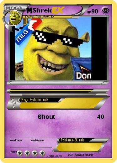 Pokémon Shrek 1182 1182 - Shout - My Pokemon Card