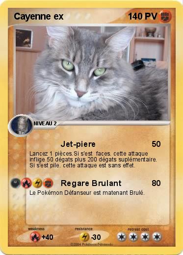 Pokémon Cayenne ex - Jet-piere - Ma carte Pokémon