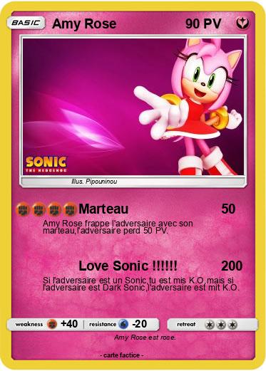 Pokémon Amy Rose 428 428 - Marteau - Ma carte Pokémon