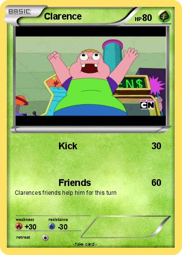 Pokémon Clarence 84 84 - Kick - My Pokemon Card